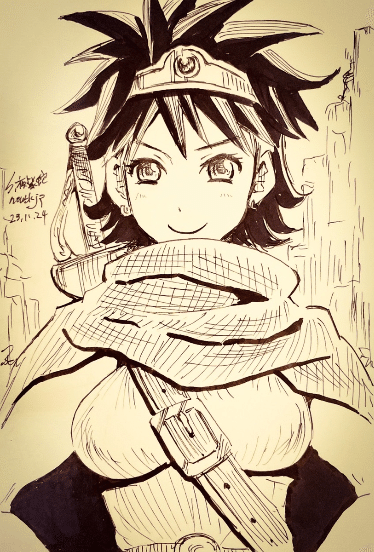 ドラクエの日にDQ3らくがき再掲｜S,夜紫蛇🔞nouskjp【濃縮還元帝国！】