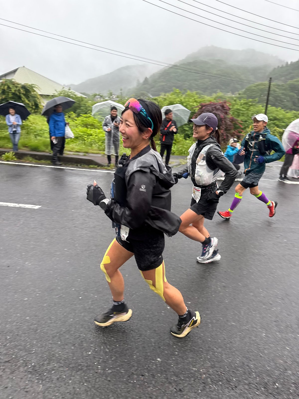 雨の奥久慈【OSJ奥久慈トレイル50k】半端ないって｜MIHO/酒婦ランナー