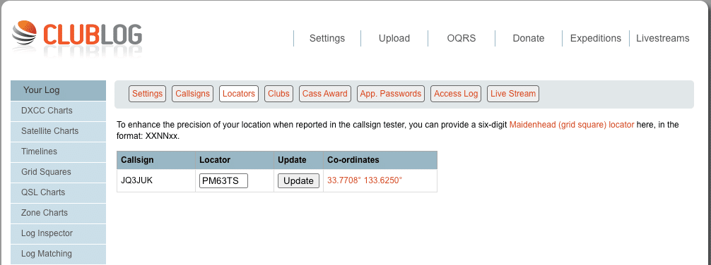 POTAでClubLogのLive Streamを活用する｜JQ3JUK アマチュア無線局