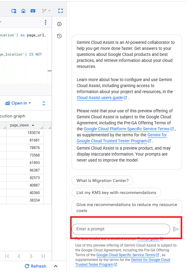 Gemini in BigQueryを触ってみた - NEXTSCAPE blog