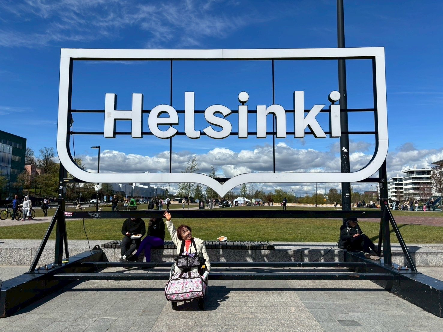 車いすおばあちゃんストックホルム便り#10｜tatu-kuu（車いすおばあちゃん）