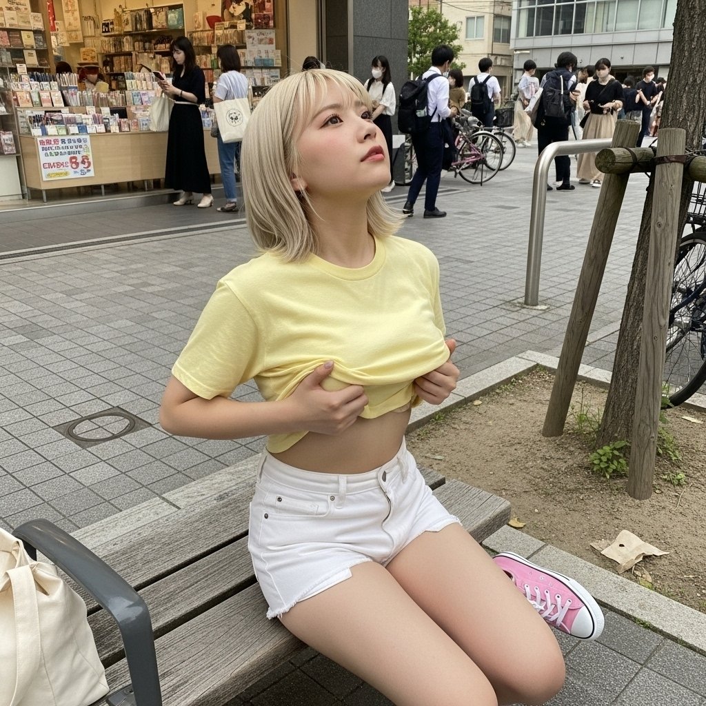 【Whisk】自分の胸を掴む人 27枚｜@grok_storage