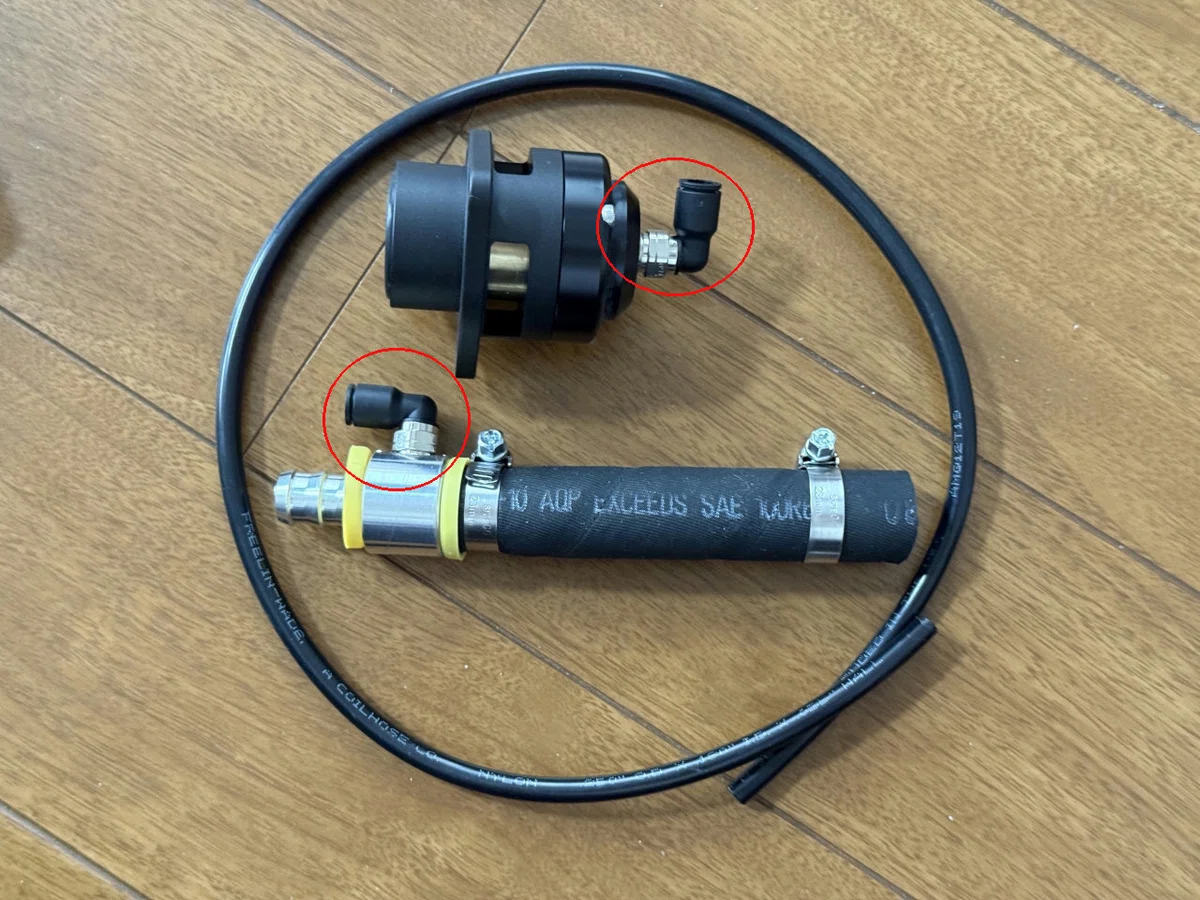 後期45物語26 機械式BOV（ブローオフバルブ）を取り付けます。｜DIY実践日記♪しーちゃん