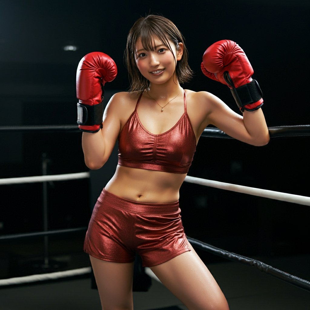 RED (赤コス女子ボクサー)｜Q-MiMi