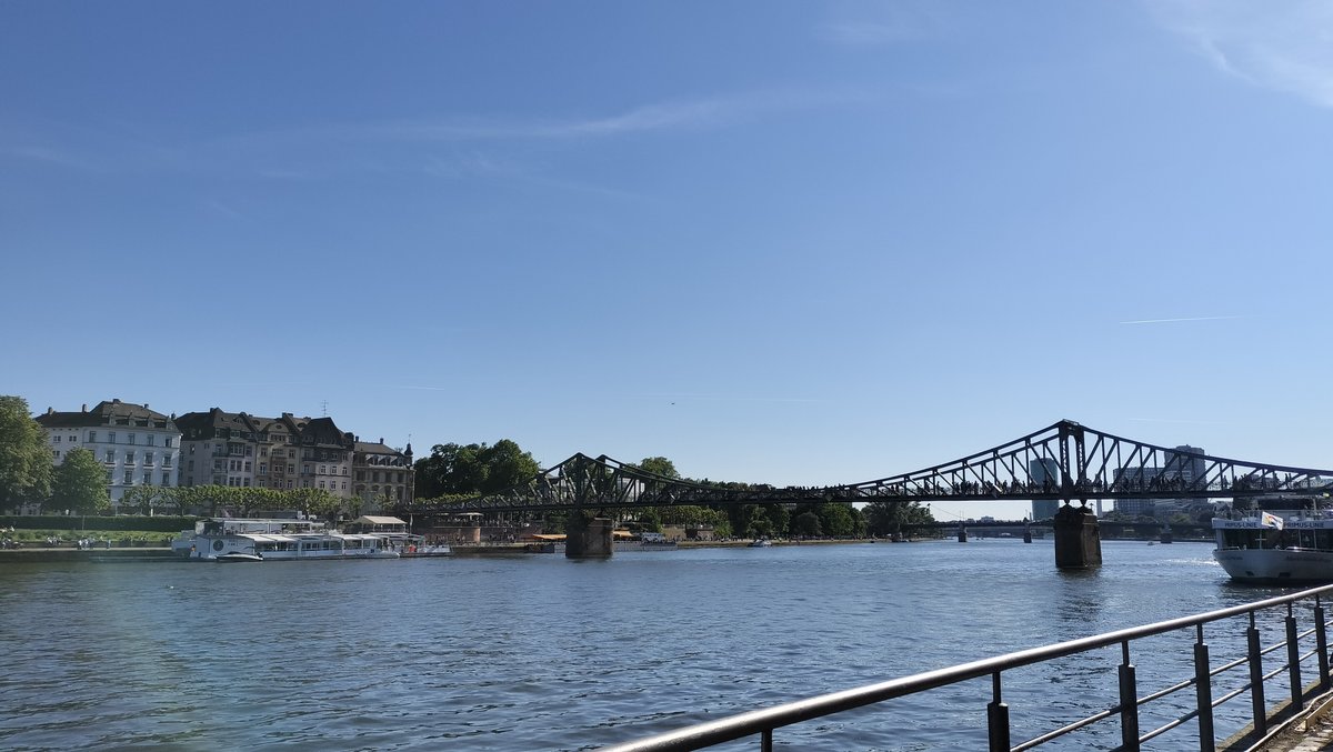 20250510 世界一周Ⅱ4日目-フランクフルト1日目⑦-マイン川を歩いて、ホテル着｜ジジババ