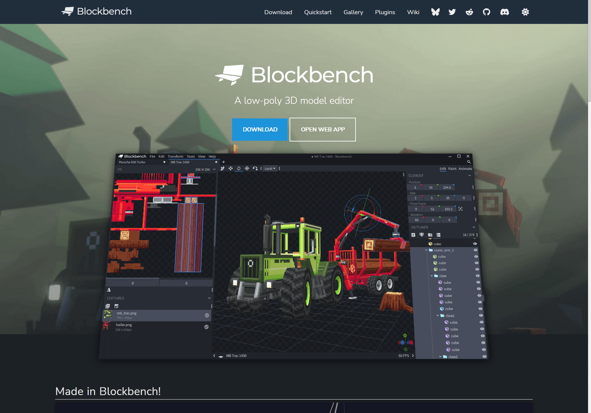 【PCユーザ向け】Blockbenchを導入しよう：インストーラ版・ポータブル版の『仕様』に関する些末なこと｜もふもふふもふ