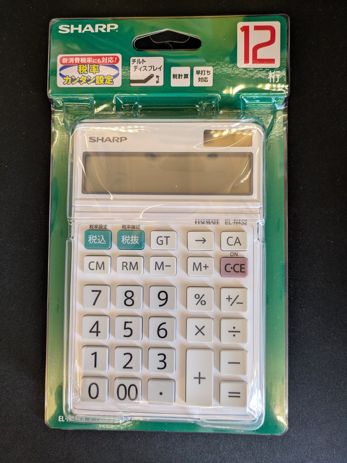 【SHARP】電卓EL-N432X/愛用してた電卓が壊れたので買い替えました｜BOKU