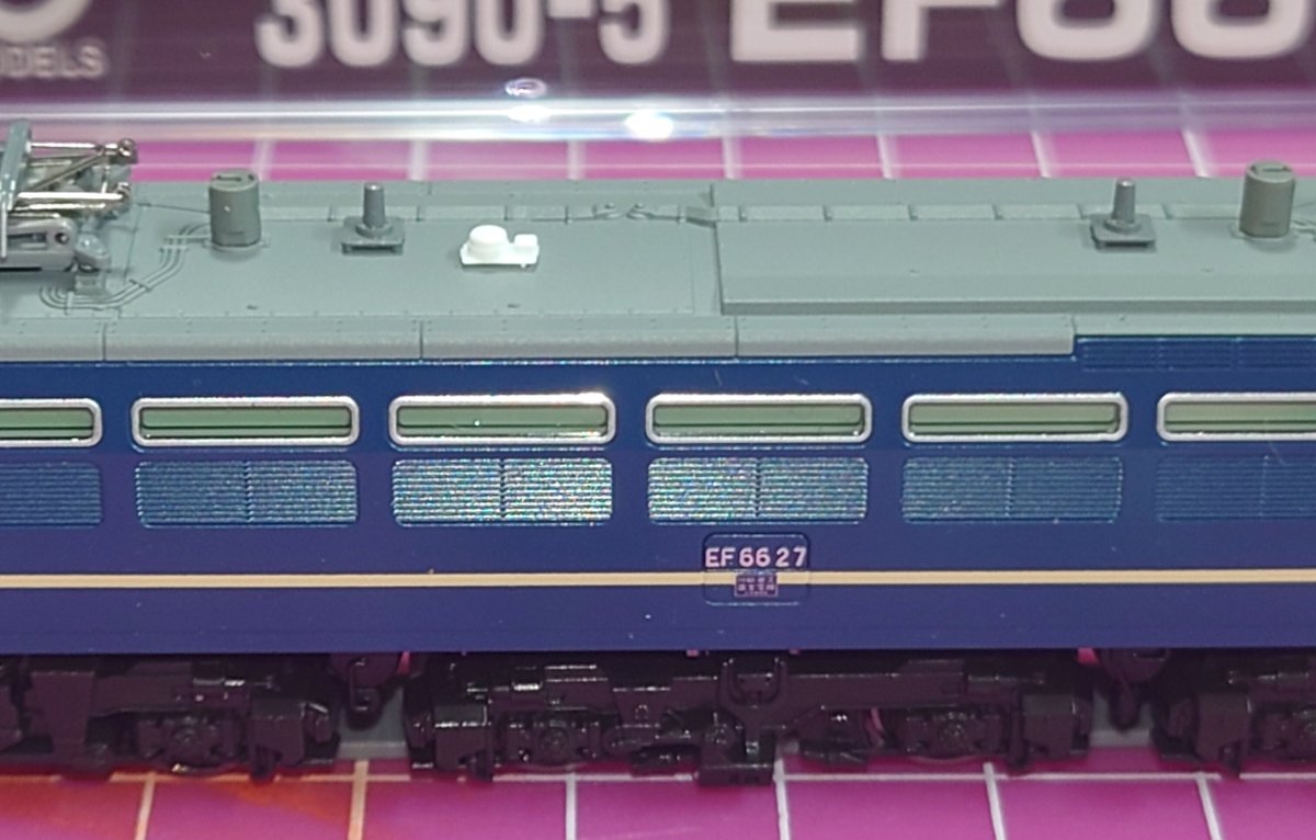 KATO Nゲージ EF66 27 、アイドル機関車 ニーナ、来たぁ～!!｜こぱんだちゃん