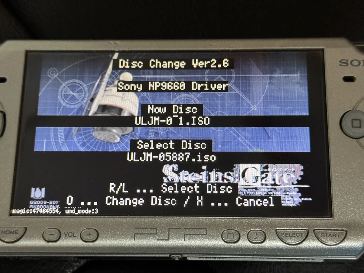 【備忘録】PSP Filerでバックアップ＆Disc change v2.6の使い方｜椎塚雫