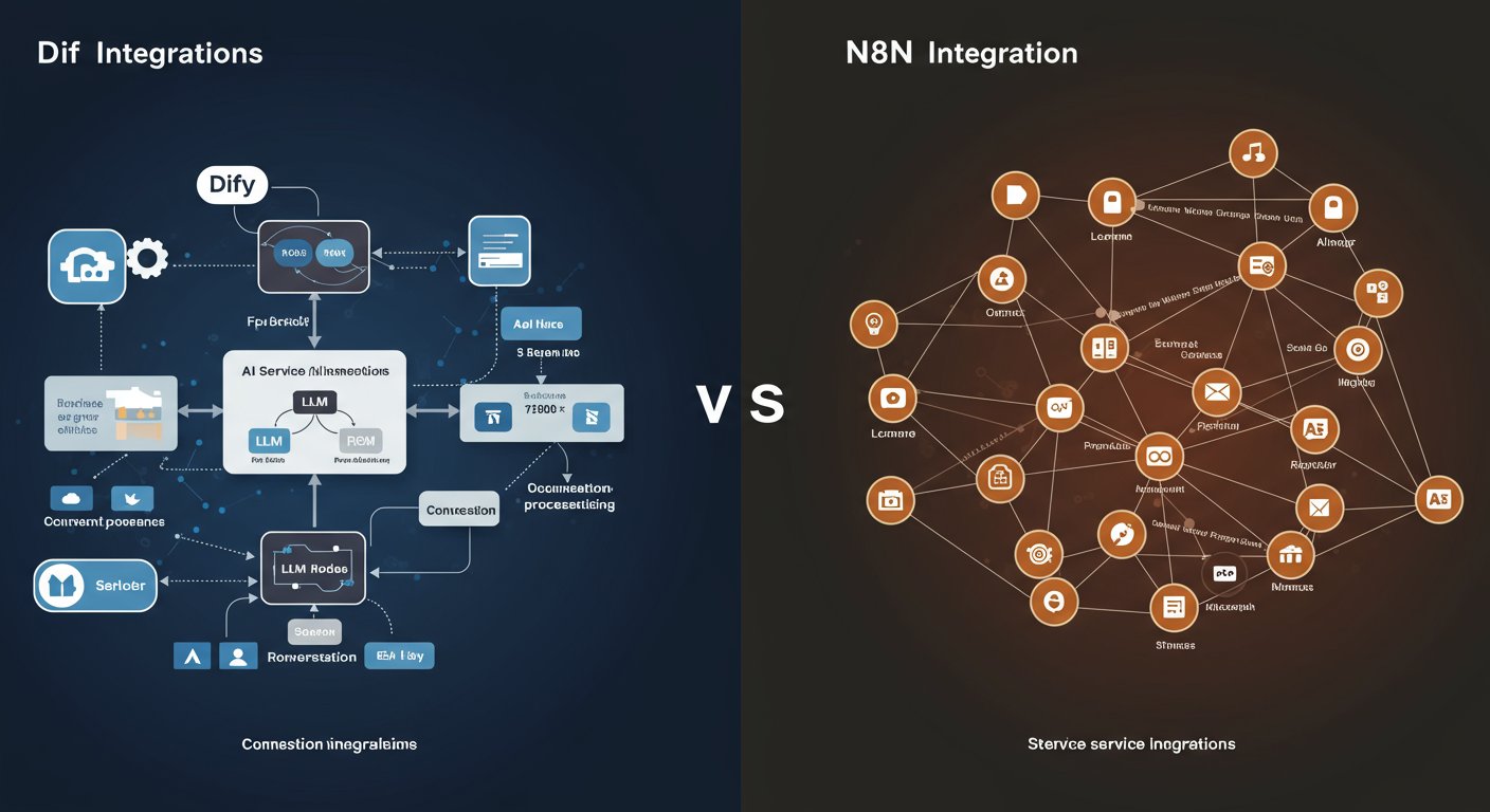 DifyとN8Nを徹底比較！AIワークフロー構築の最適解｜AIこつこつ便り | 毎日投稿中