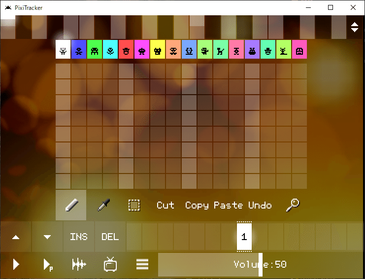 「PixiTracker」で8ビットのBGMを作る｜k3