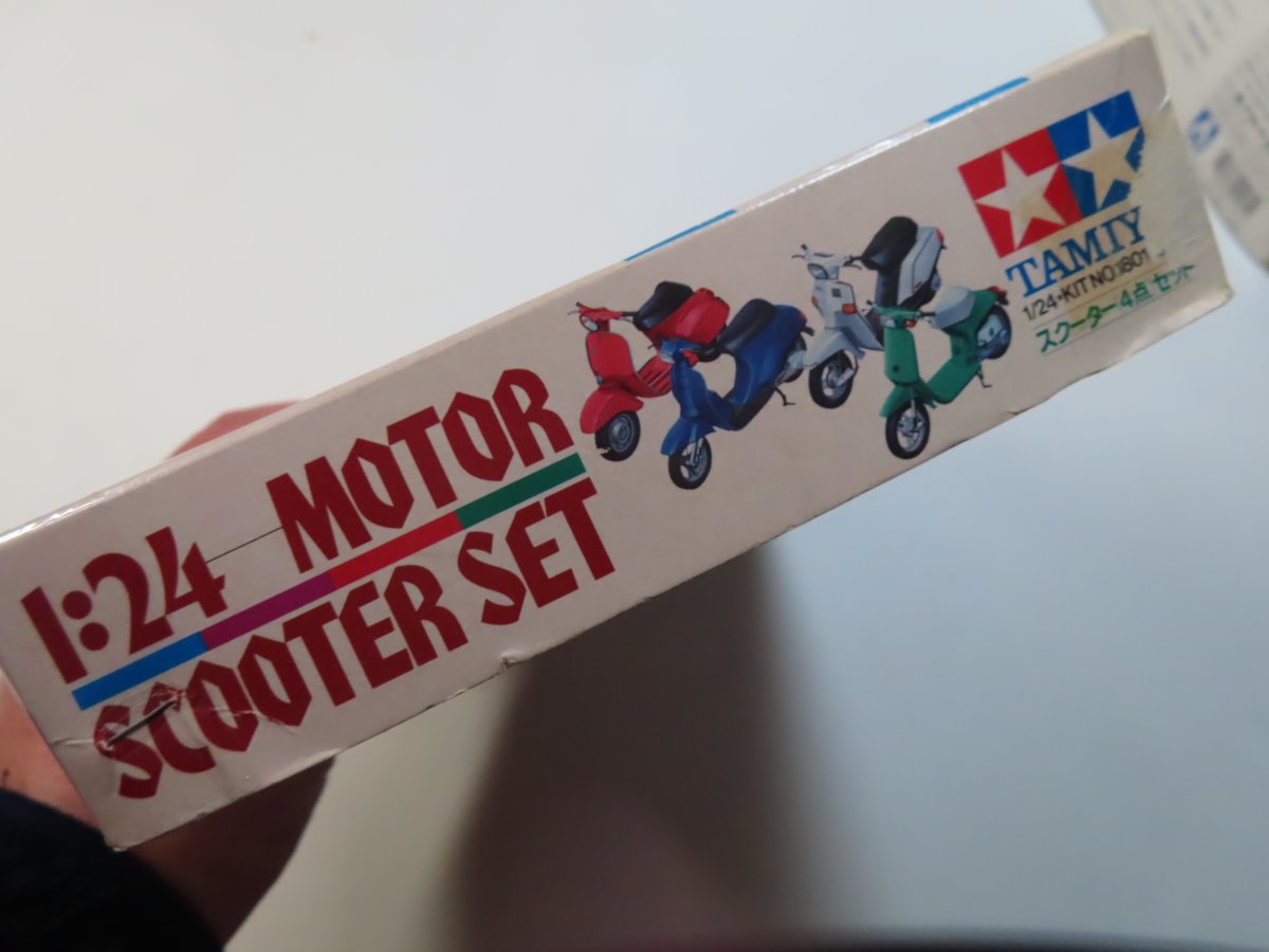 【変わり種】TAMIYA SCOOTER SET｜積みプラ大好きオヤジ