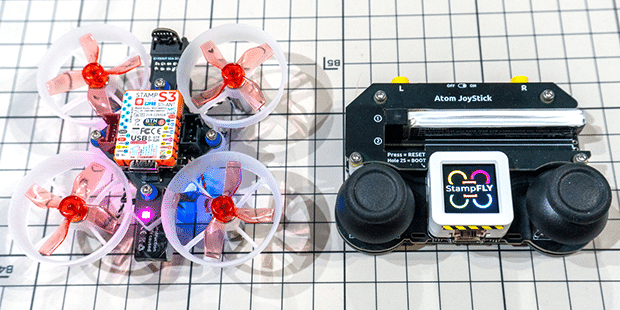 月イチM5工作—— 「M5Stamp Fly」をドローン初心者が自宅で飛ばしてみた〜ファームウェア更新から宙返りまで〜｜淺野義弘｜Yoshihiro Asano