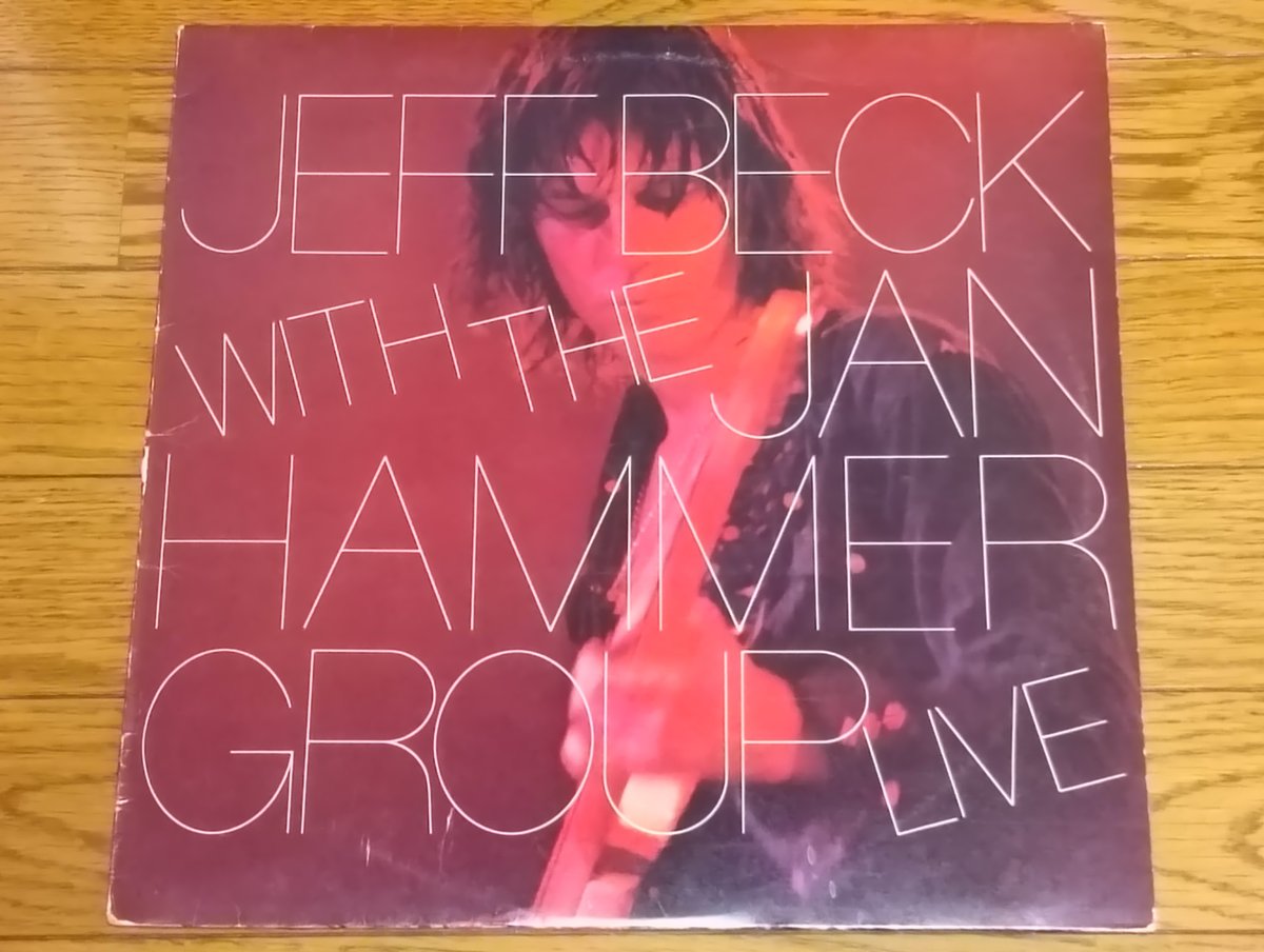 【Jeff Beck with the Jan Hammer Group Live】(1977) Jeff Beck ヤン・ハマーと対峙したベックのフュージョン期ライブアルバム｜よっしー