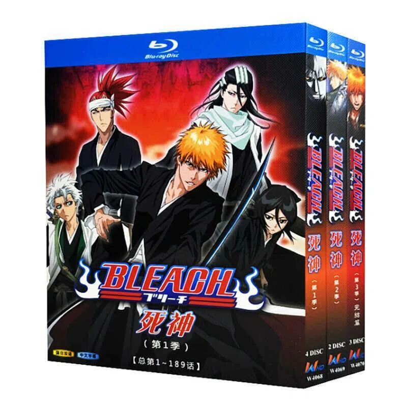 BLEACH ブリーチ DVD ブルーレイ Blu-ray BOX 全366話+劇場版+OVA 全巻 完全版 [Blu-ray]｜aodvd.com
