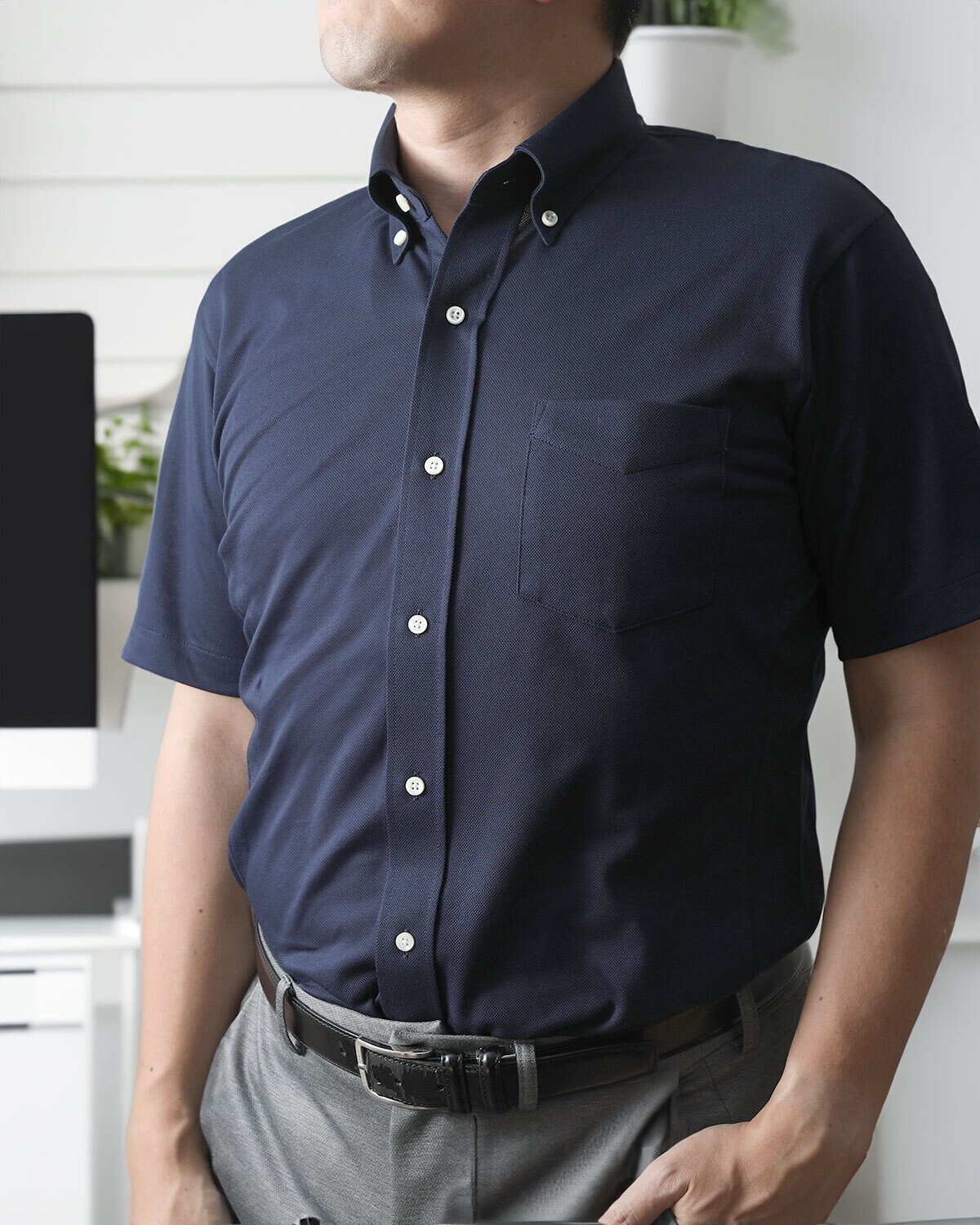 涼しく、爽やかに。『鹿の子』シャツ特集｜ニットシャツ専門ファクトリーブランドINDUSTYLE公式ショップITOHARI