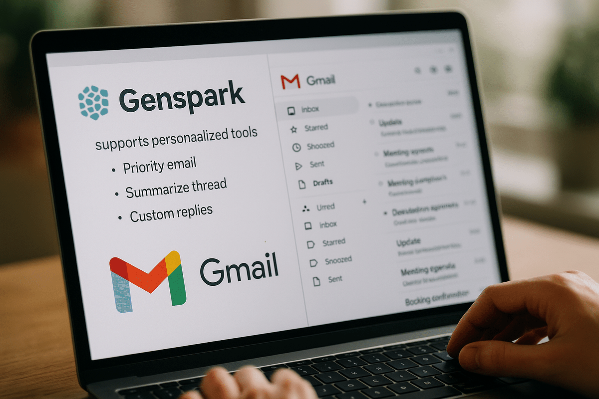 最新アップデート！GensparkとGmail連携で業務効率化がすごい！｜坪井ノブアキ@AIで仕事の効率を上げる人