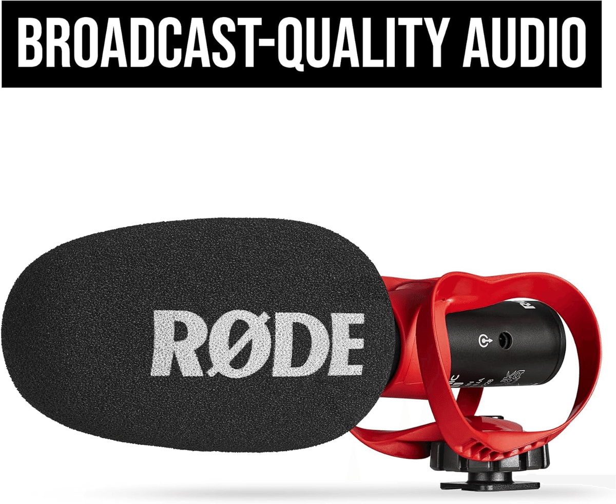 RODE VideoMic GO II ヘリックス オンカメラマイク 39g (VMGOIIH)｜GetGadgetGot