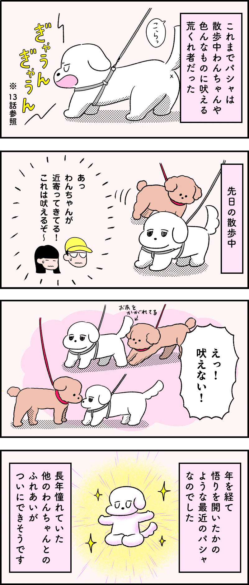 「いぬとのこと」#41 ふれあいのこと [コミックエッセイ] ｜YAYO/NU