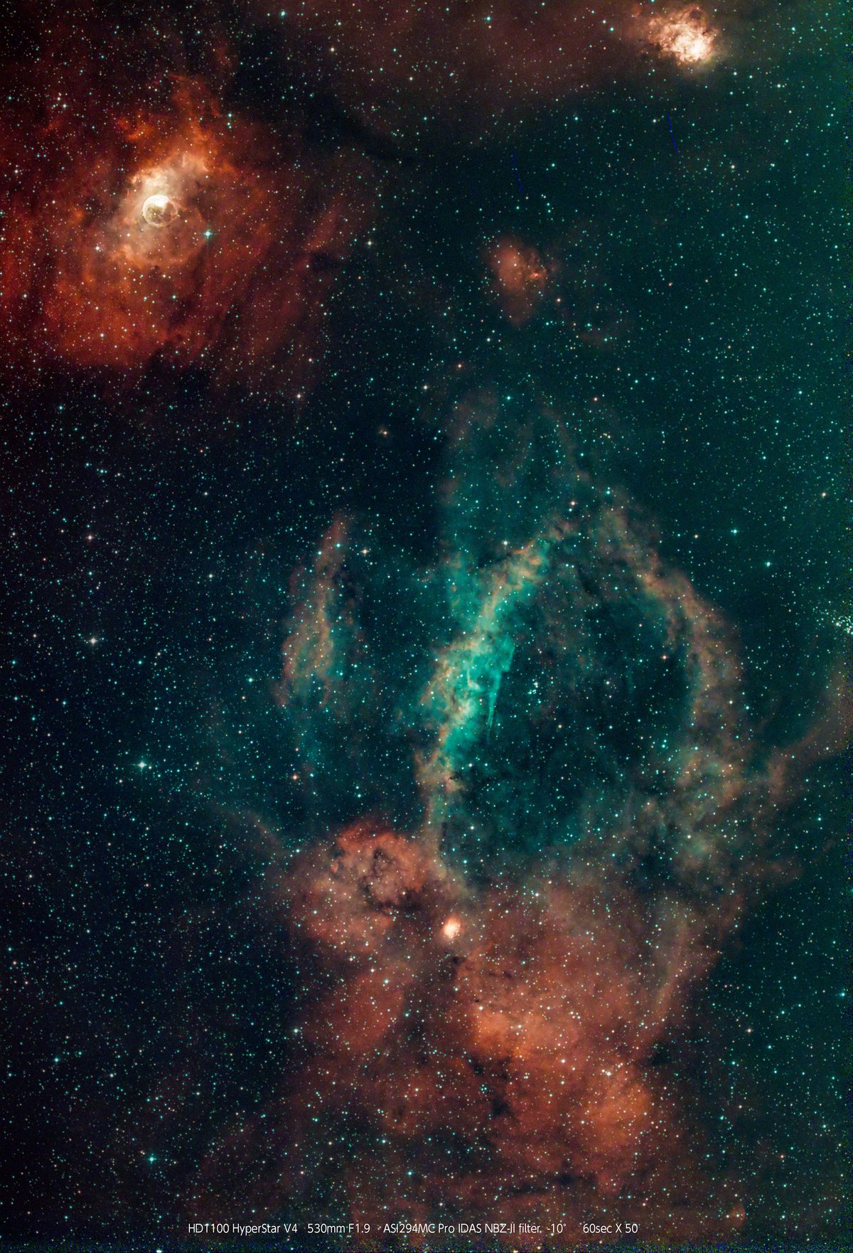 光害をカットして星雲を撮る！NBZ-IIフィルターの魅力｜IDAS Filters