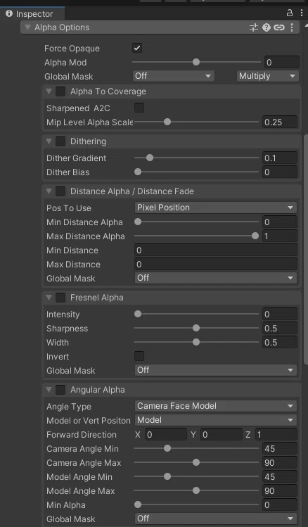 【Poiyomi入門】Alpha Optionsで透明表現を極める！各機能をわかりやすく解説｜アサシンな猫