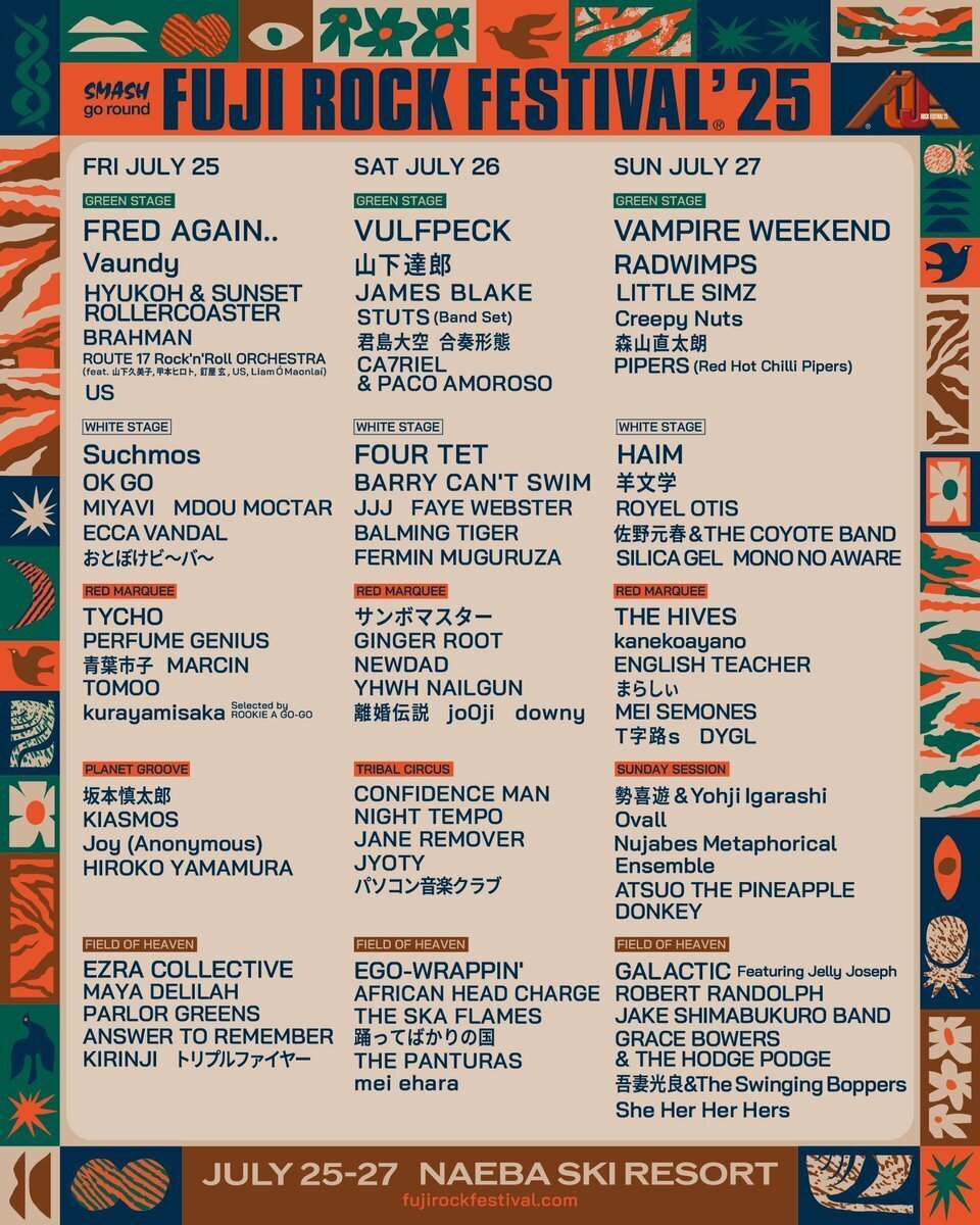 🌆FUJI ROCK FESTIVAL 🌆｜naho-21