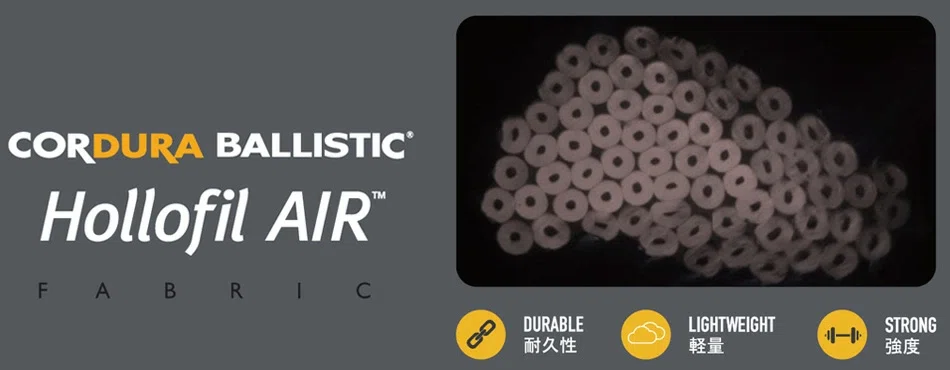 『Stay Dry, Carry On vol.3』CORDURA® Ballistic Hollofil AIR™ ナイロンって何がすごいの ...