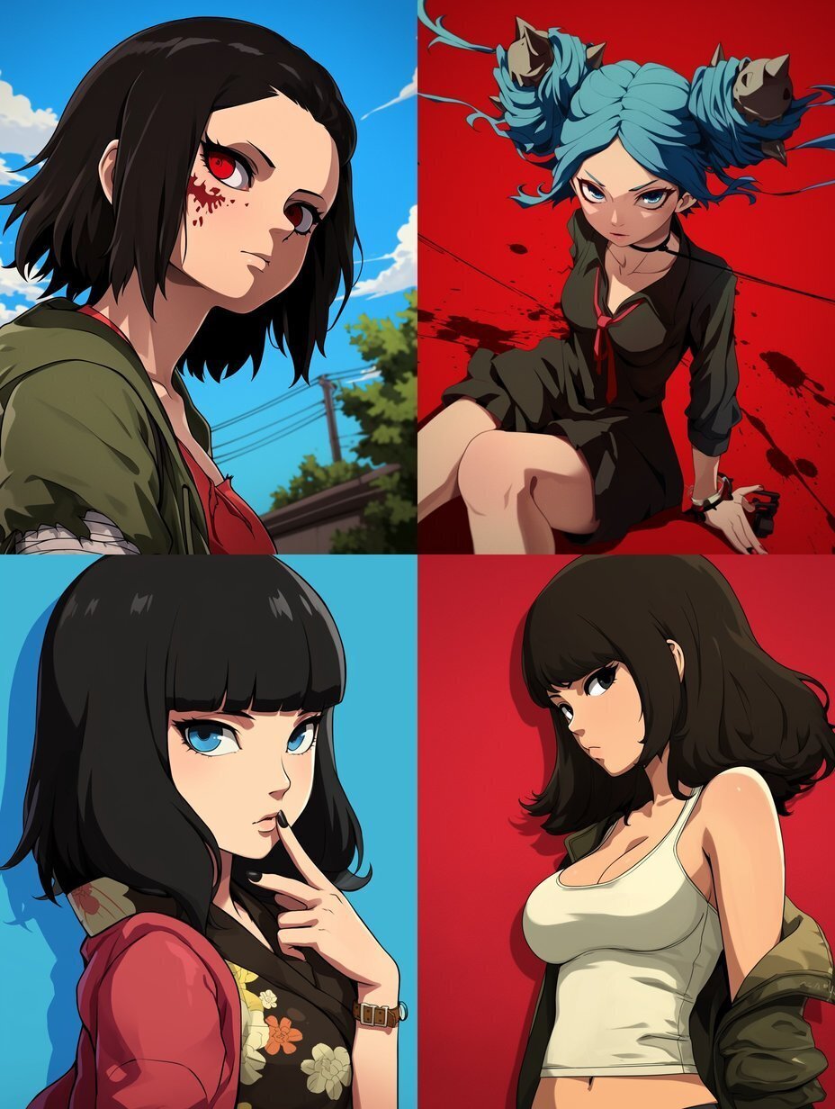 新 画像生成AI sref 図鑑 連番 003【無料有】｜ぐふとくく