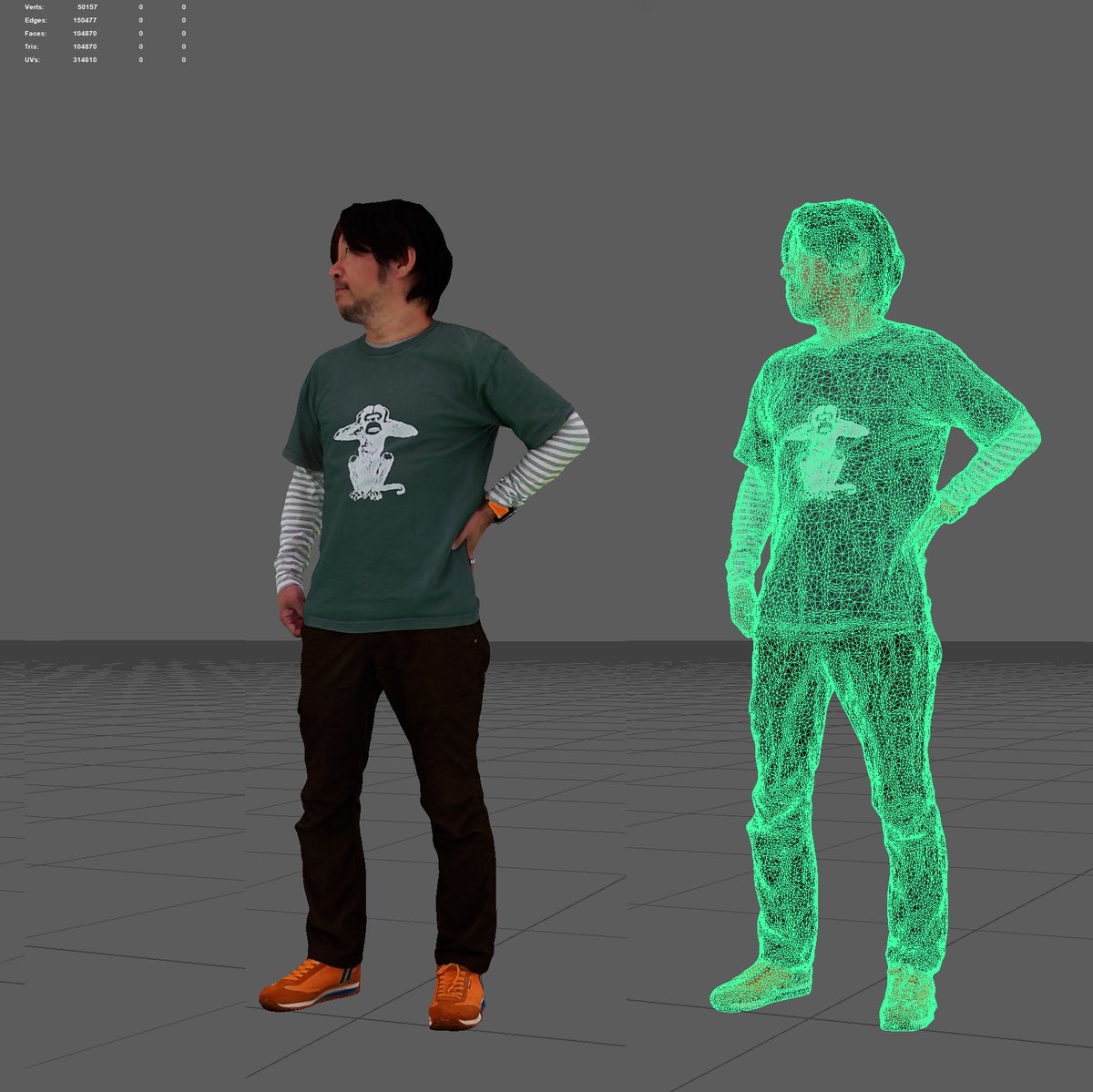 ボリュメトリックビデオを体験してみた・・・4DViews（その1） ｜Crescent