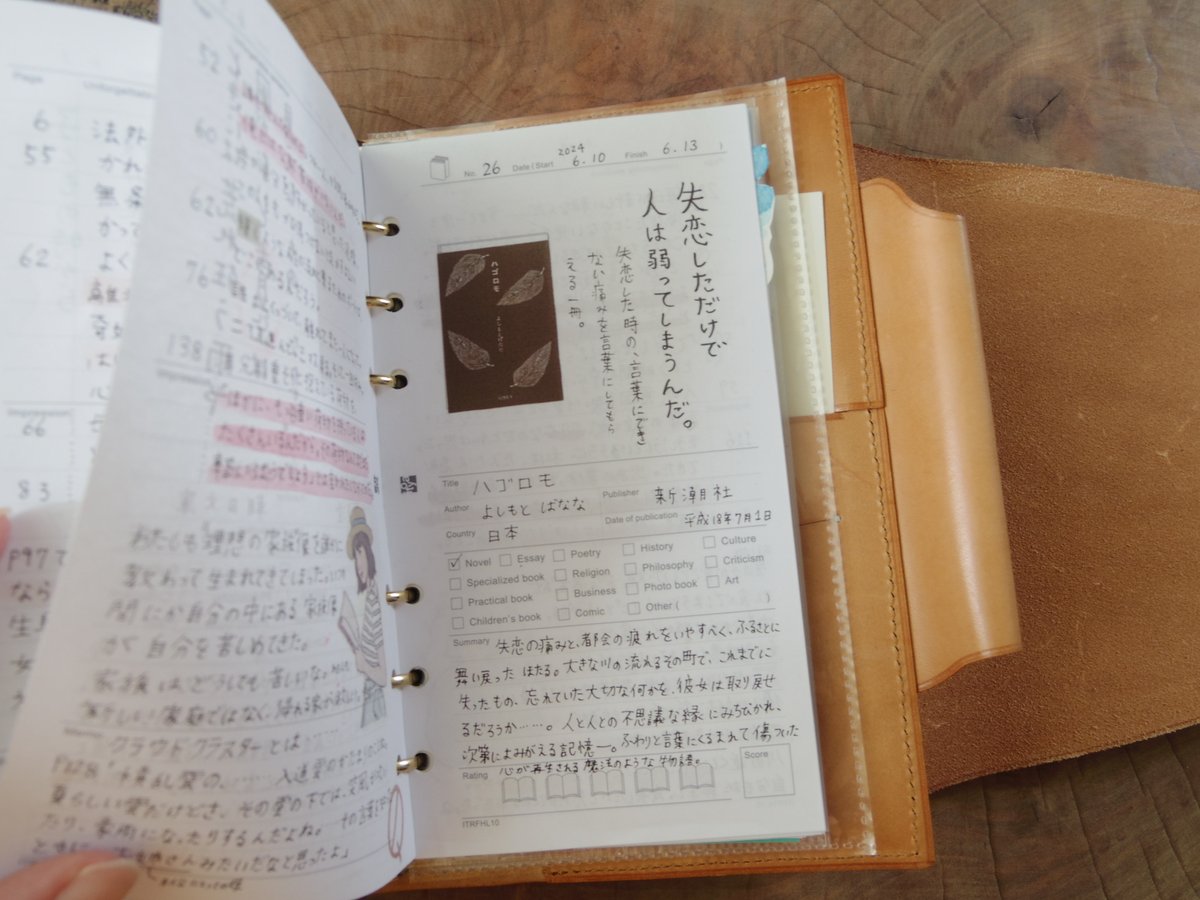 KNOX FLUCT エイジング1年｜手帳Q子