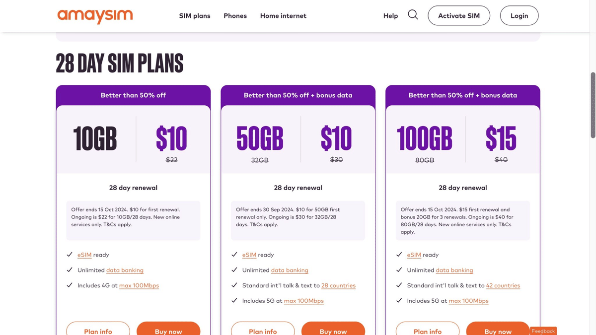 本当は秘密にしたい‥オーストラリアおすすめ格安SIMは『Amaysim』で決まり！｜hino🇦🇺｜アシスタントナース