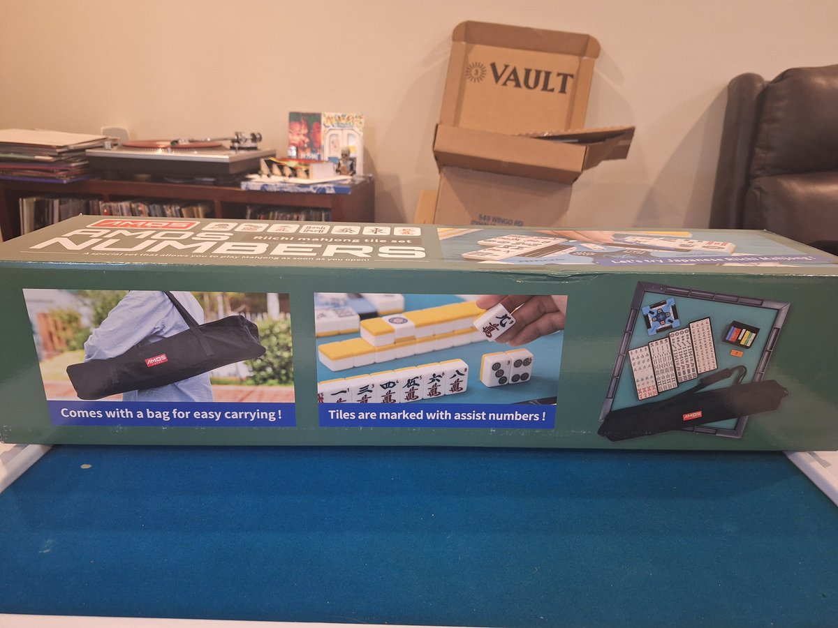 麻雀牌「アモス・ナンバーズ」のレビュー | Amos Numbers: The Review｜Perry! (experimilk)