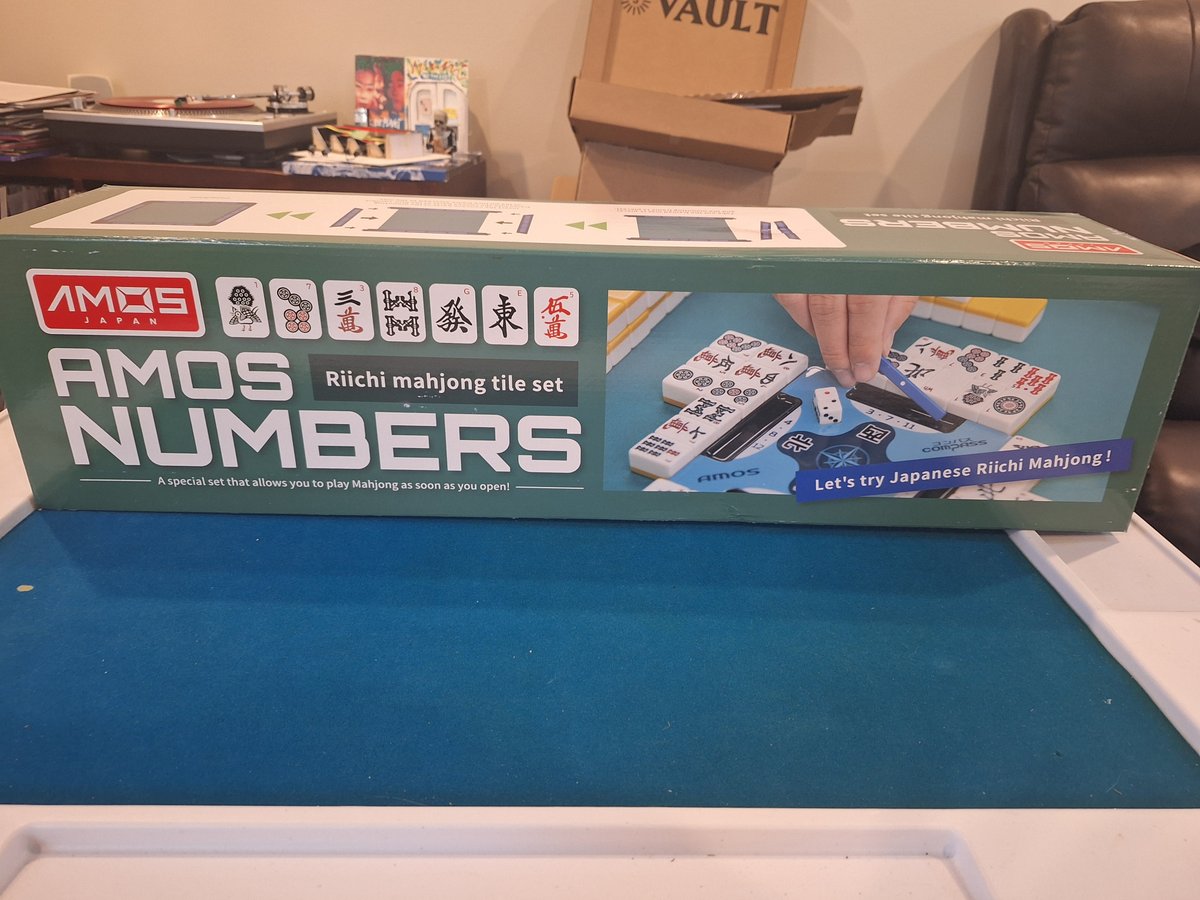 麻雀牌「アモス・ナンバーズ」のレビュー | Amos Numbers: The Review｜Perry! (experimilk)