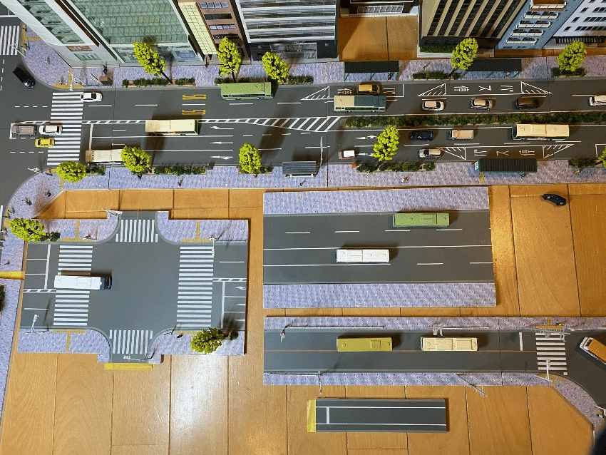 バスコレ走行システム 自作道路の作り方｜Diorama Node（ジオラマノード）