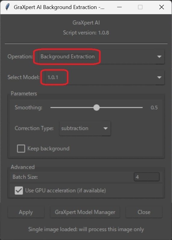 【GraXpert-AI】Siril のGraXpert-AIスクリプトを使うには(v1.4.0beta2より)｜ゴンカネ5