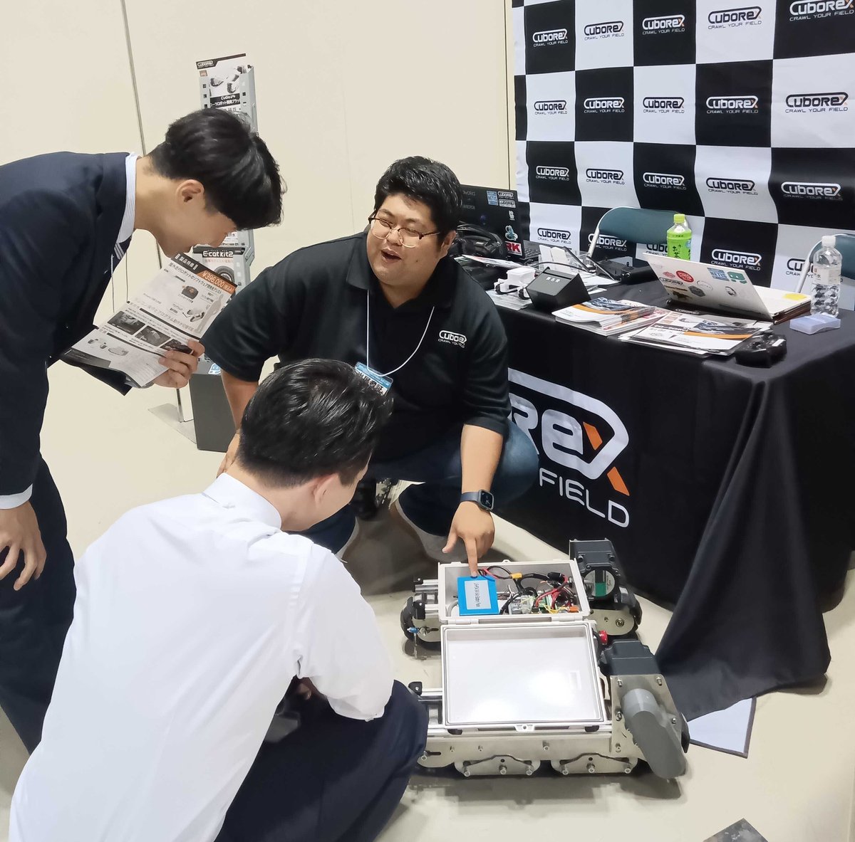 【ロボメック2025】CuboRexが感じた、研究と産業の可能性｜CuboRex公式note