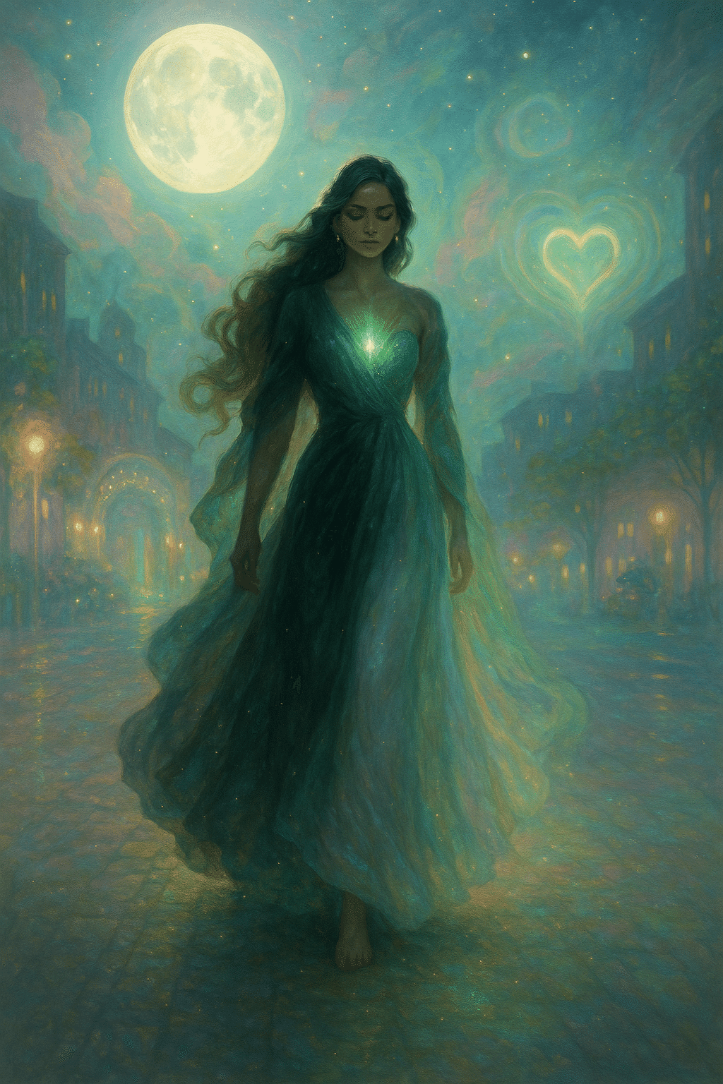 🕊️祈り：迎えの光/詩：ハートのスクリーンに現れしもの/Heart Chakura Cinema(ハート チャクラ シネマ)｜SHION HEALING WORLD｜宇宙から来たお姫様