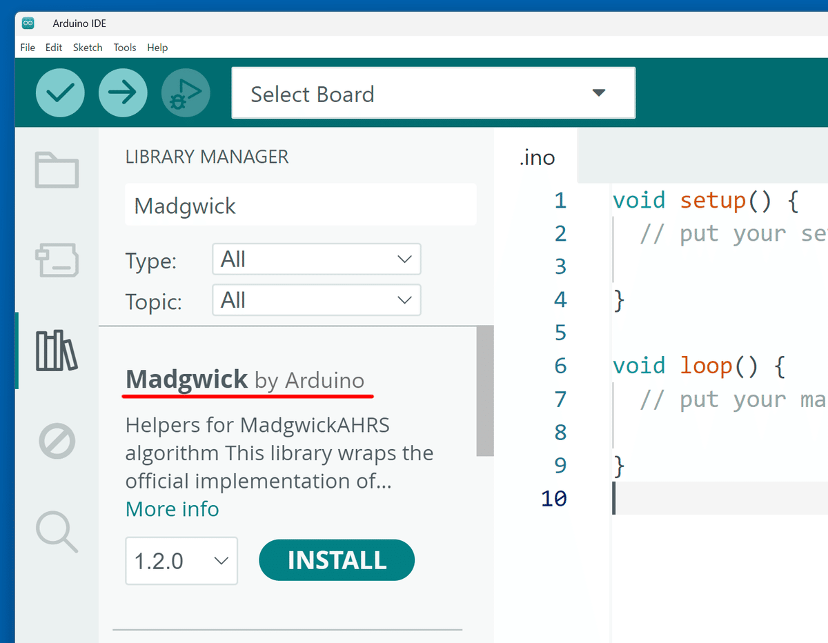 AtomS3R Madgwickで姿勢推定｜えぬでんき