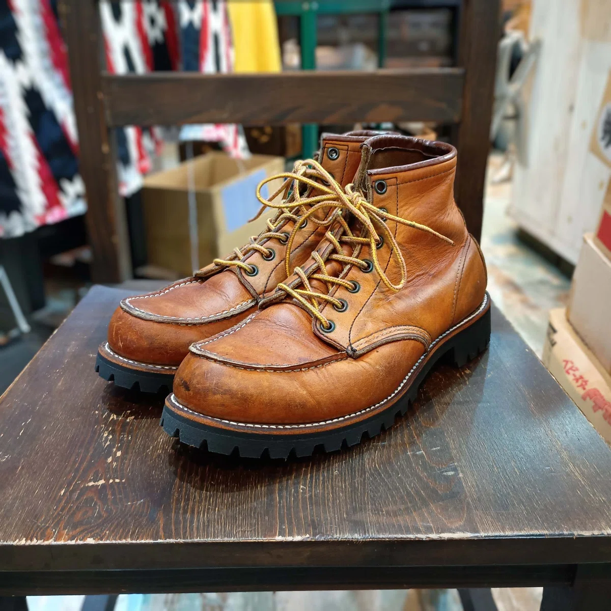 【Resole/ソールカスタム】Red Wing#875+vibram#132｜CREA Repair & Handcrafts/roca