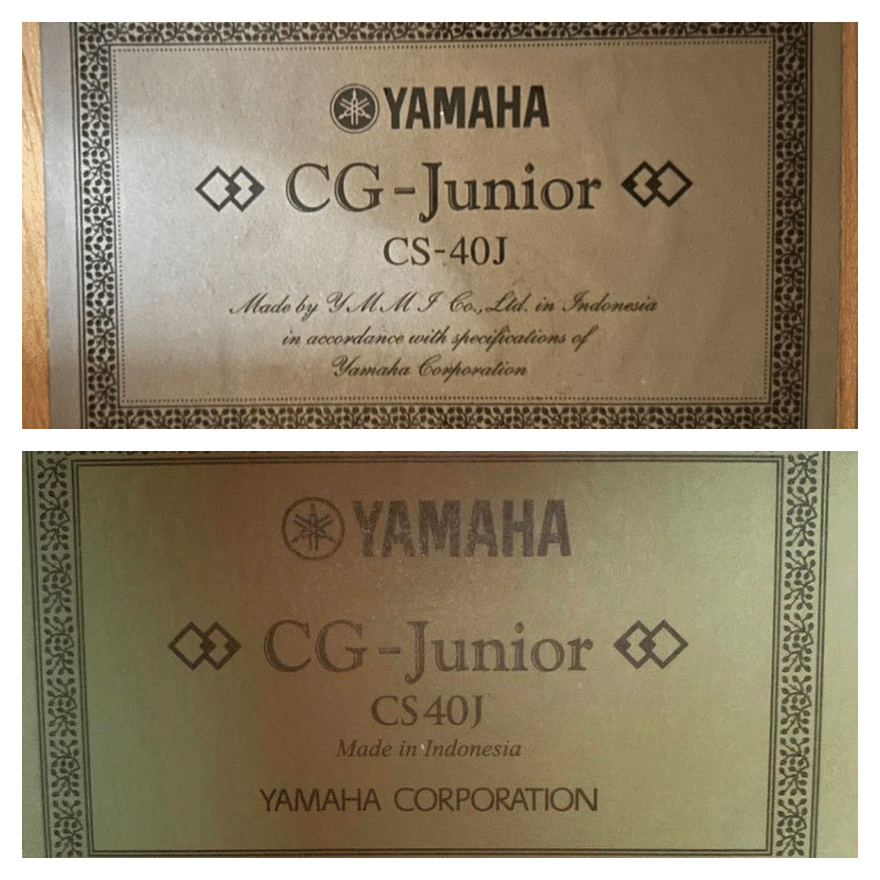 YAMAHA クラシックギター CS40Jの事｜KEN OGATA