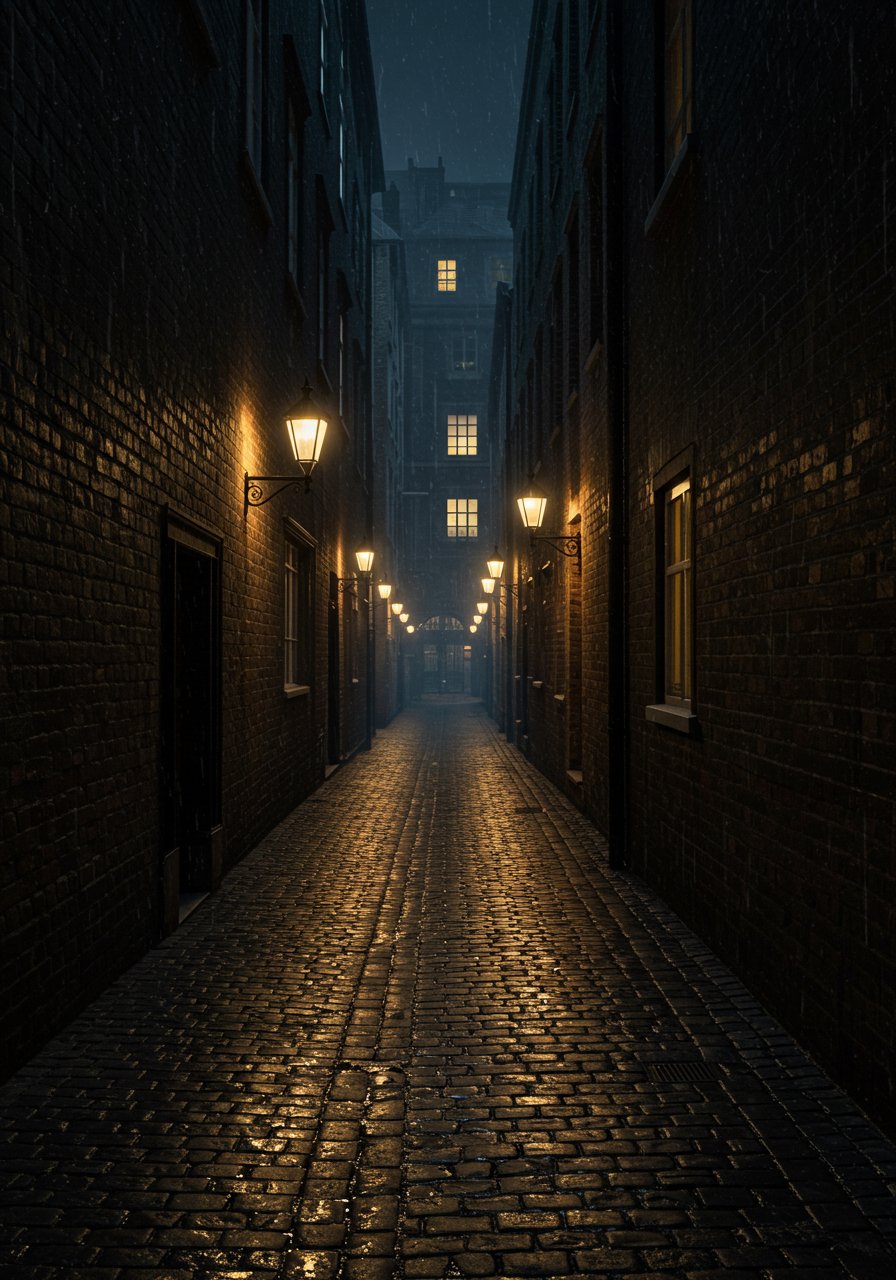 初心者必見!【さびれた細い路地】コピぺAIイラスト｜背景プロンプト呪文全公開｜mimi@AIart