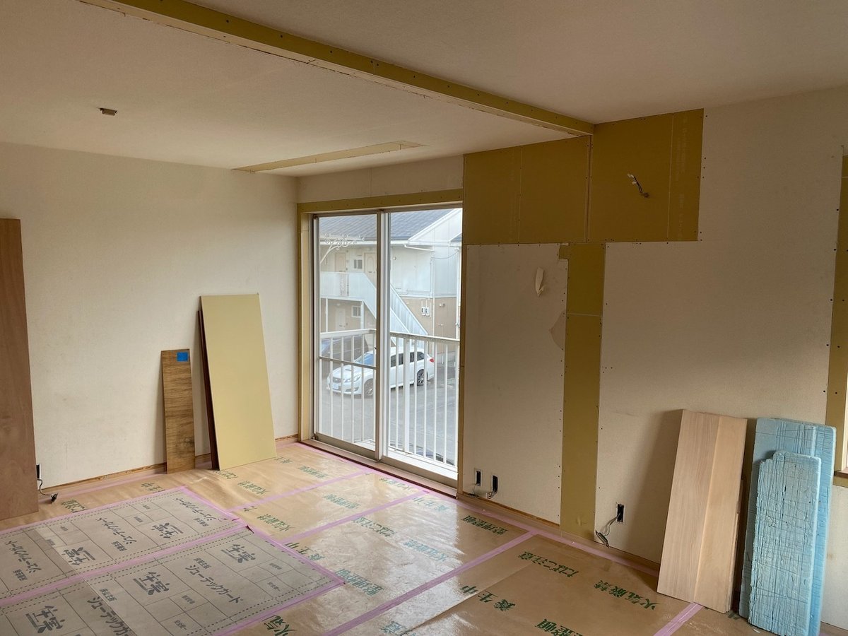 〈リフォーム中〉明るくすっきり、収まる1LDK -盛岡市/マデイラA201｜アクア技研アパートメント@盛岡市