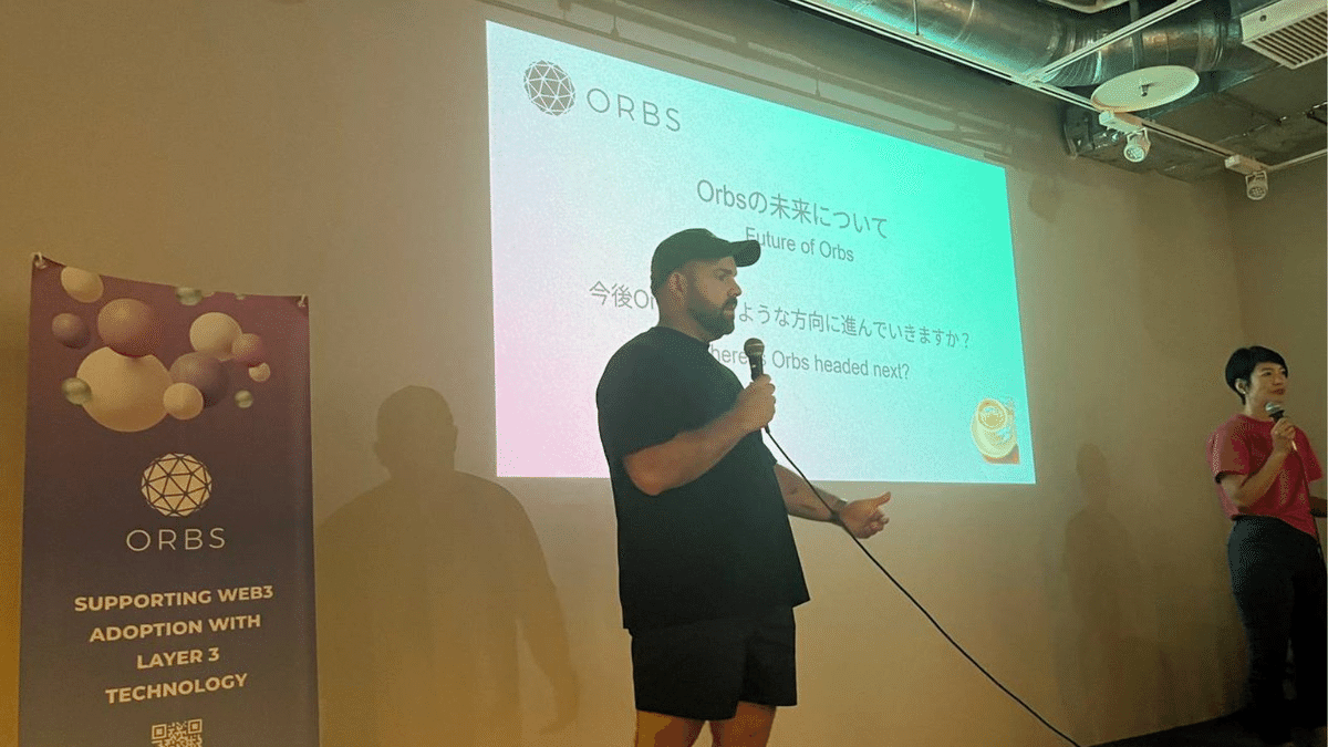 OrbsCafe Special『Web3 Talk in Tokyo』ーOrbsCafe #11 開催レポート☕｜Orbsアンバサダー