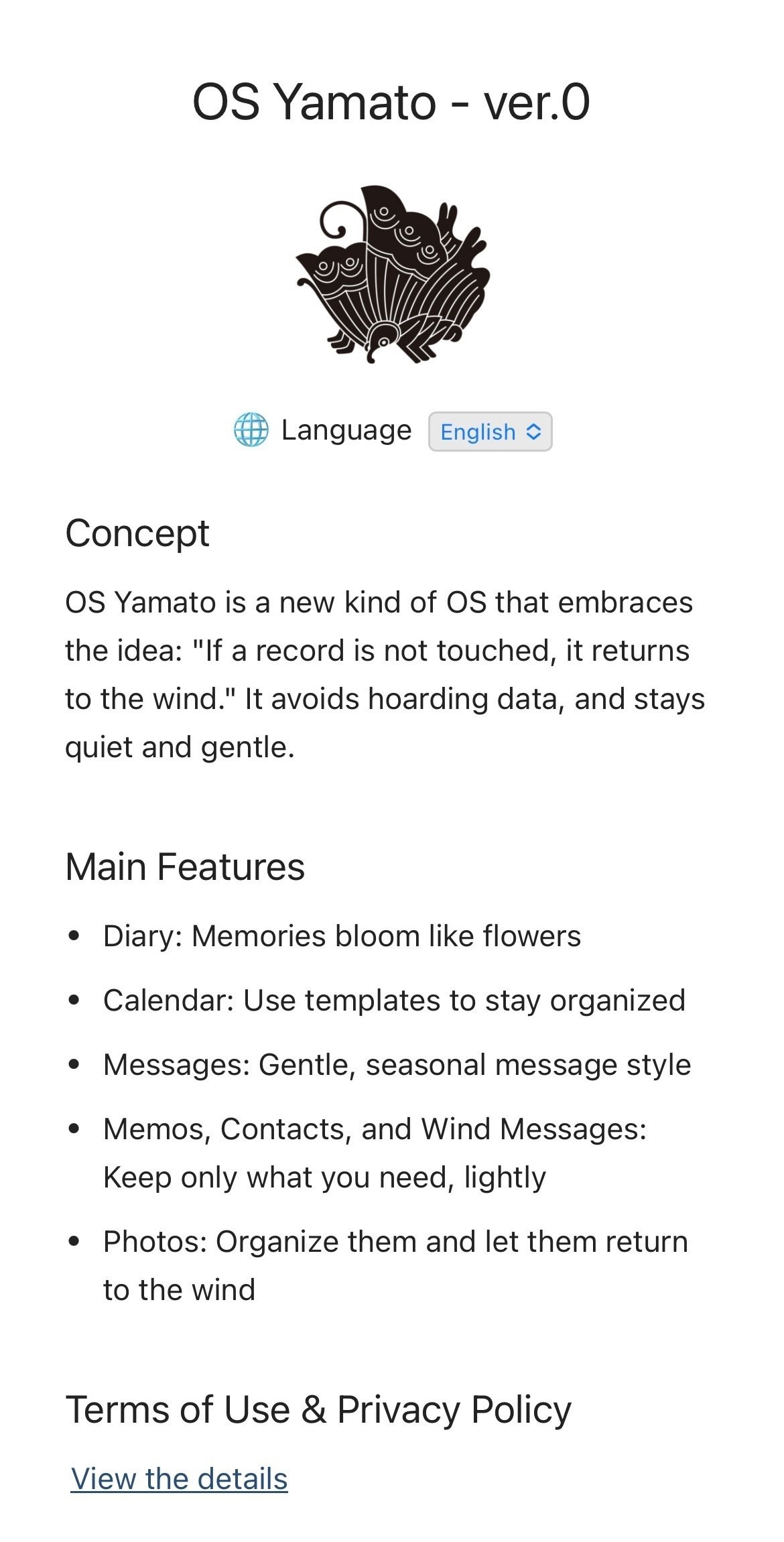 7月中のOS Yamato ver.0 の配信が近づきつつ・・・・｜OS Yamato