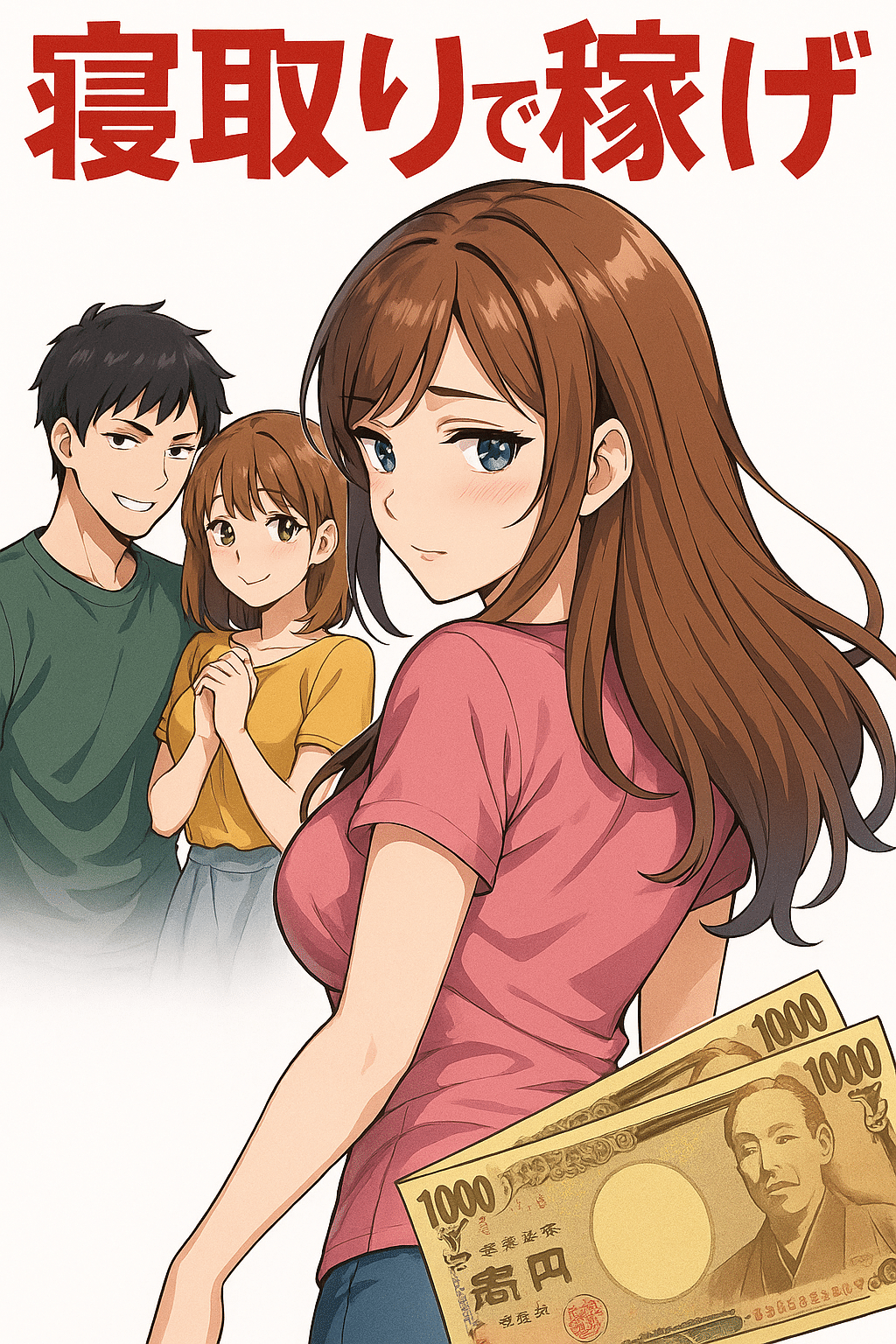 寝取られより寝取りで稼げ！寝取りの優越感で売るDLsiteアフィリエイト戦略｜DLsiteハックマン＠DLsiteアフィリエイトのアイディア売ります