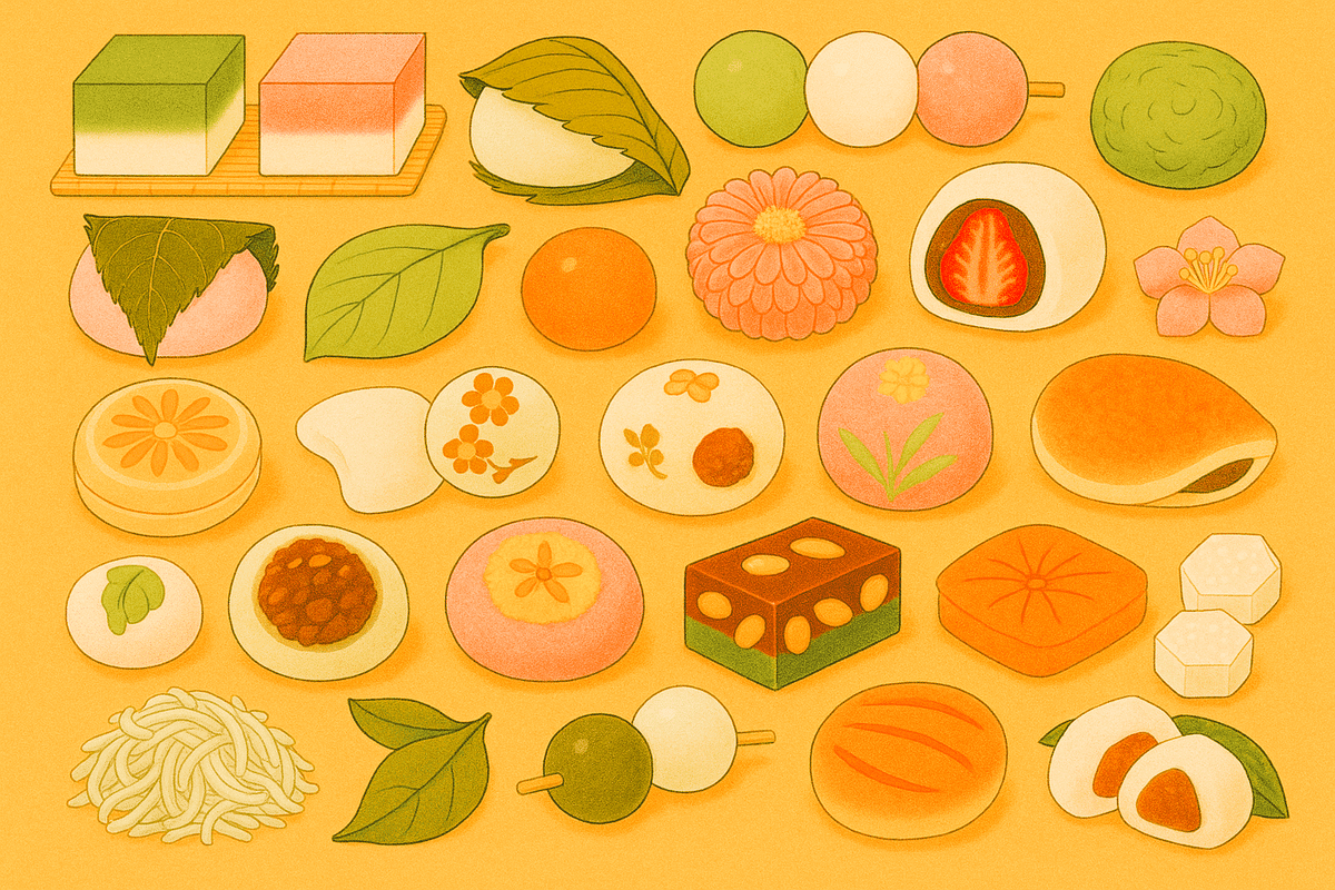 和菓子の絵本『和菓子っておいしい！』より｜くすり箱手帖