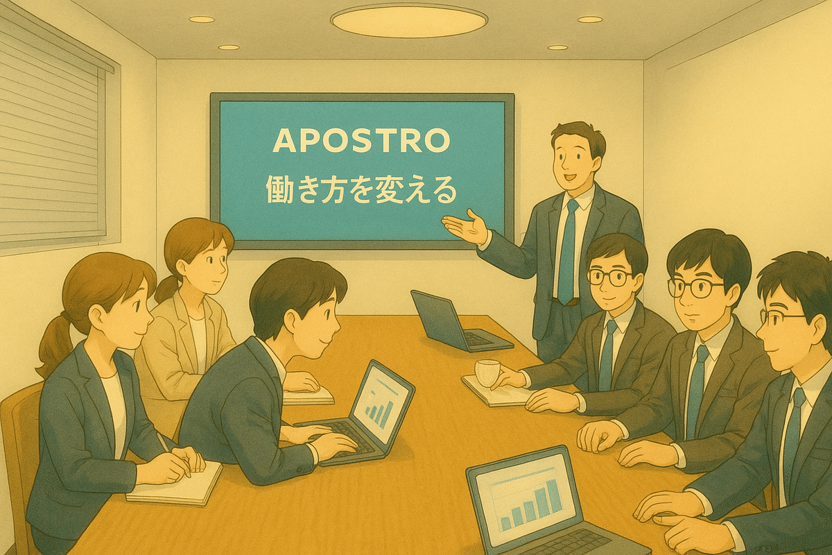社内に芽生えた小さな変化―「働き方を変える」第一歩は、すぐそばに｜APOSTRO公式note