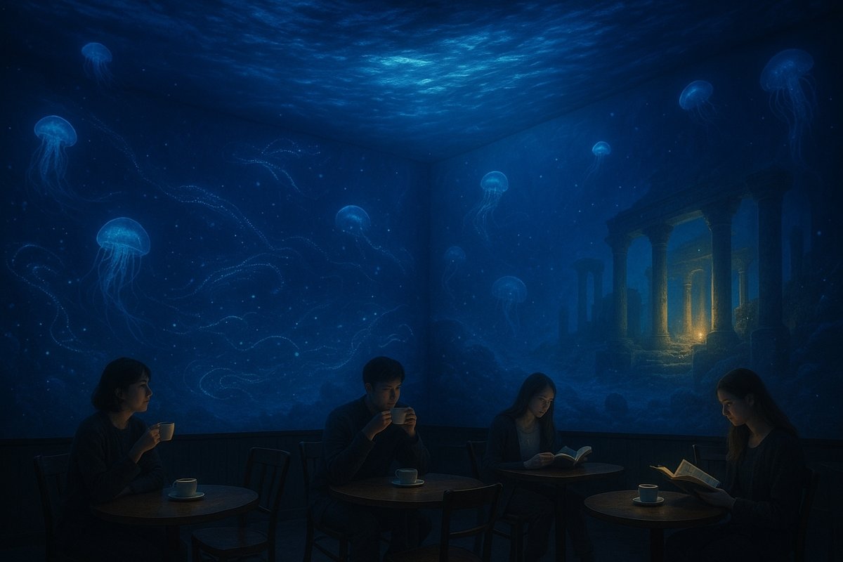 飲食空間を“記憶に残る体験”へ。プロジェクションマッピングで差をつける方法｜Mirasisone