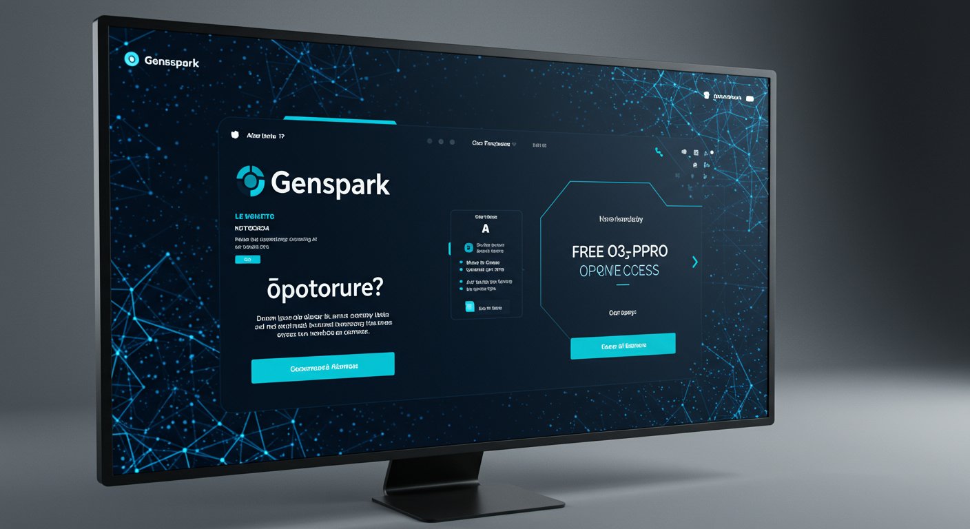 【2025年6月最新】GensparkでOpenAIのo3-proが無料に！活用法と特徴｜AIこつこつ便り | 毎日投稿中